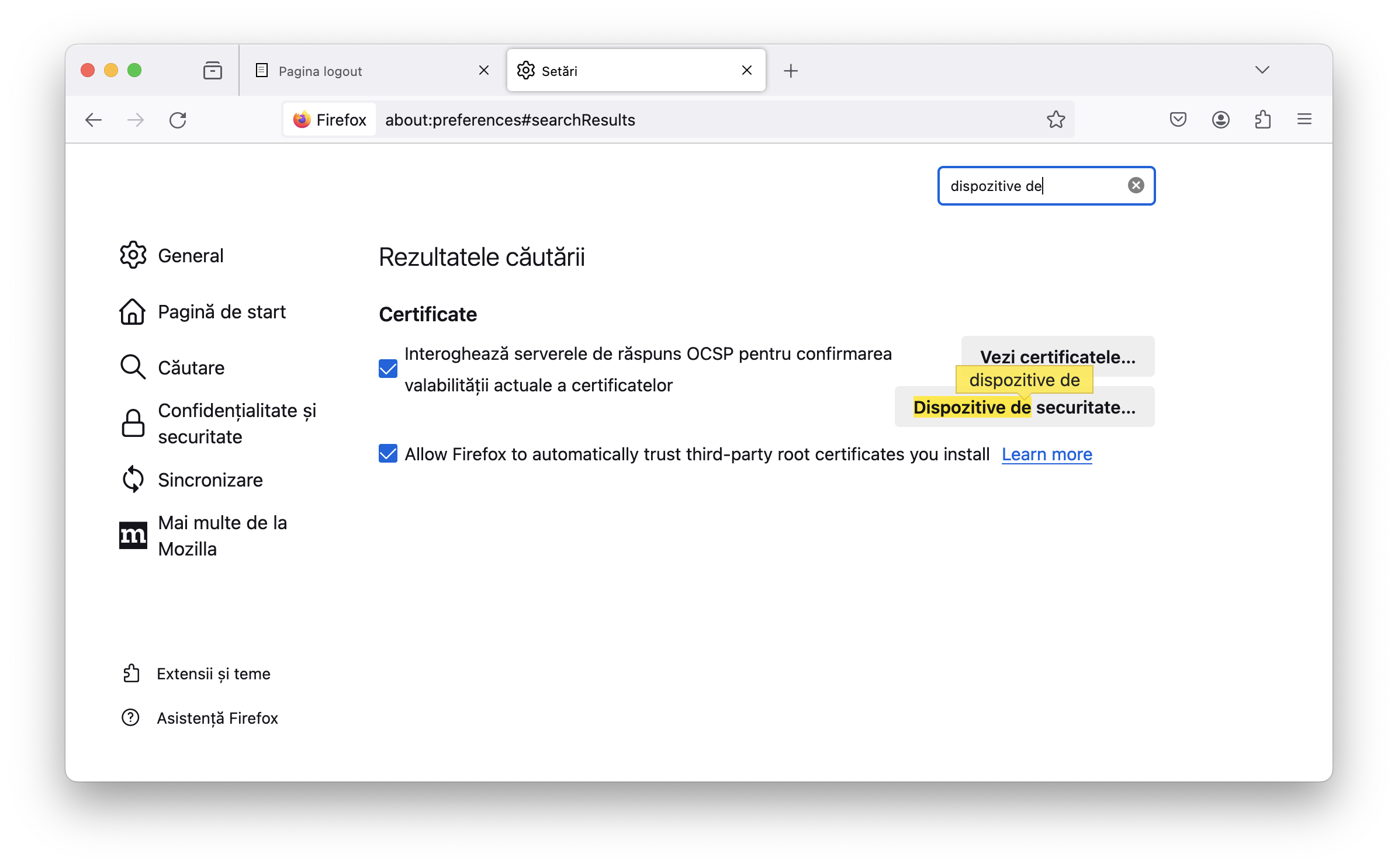 Autentificarea în ANAF SPV, pe Linux si MacOS, din Firefox, cu ...